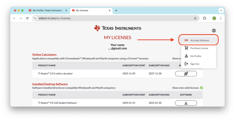 TI Education Software – By SchoolStore